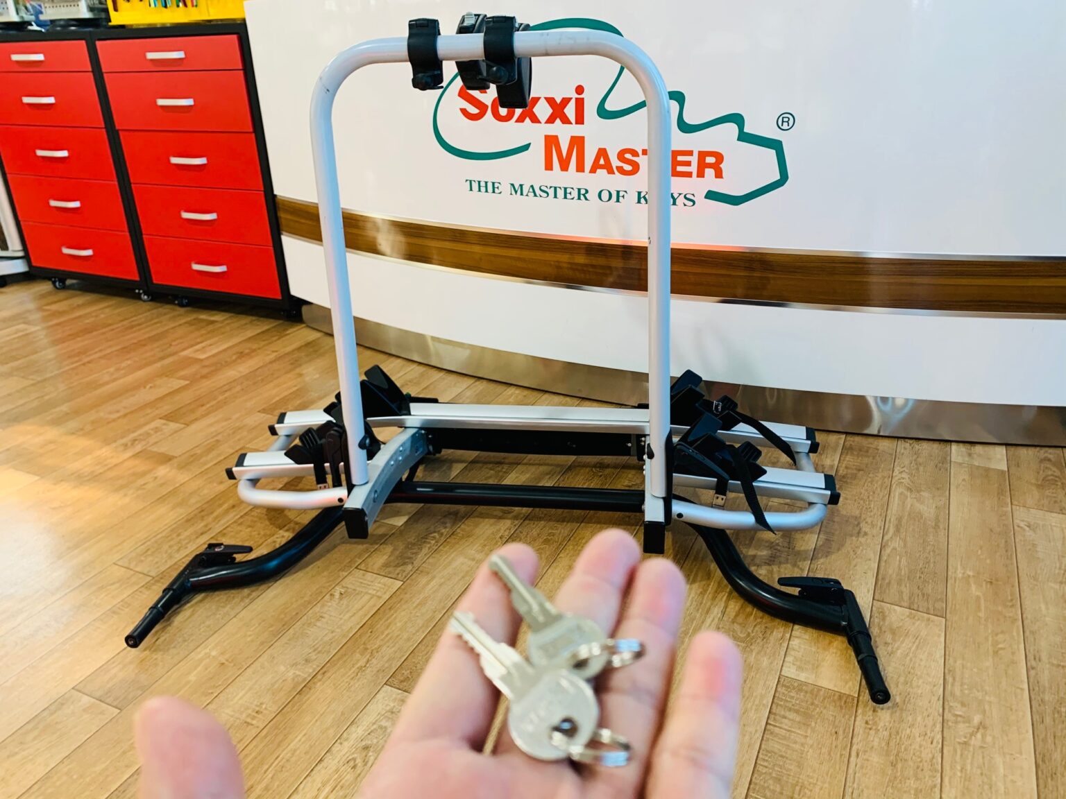 Thule bike rack key duplication and all keys lost solution