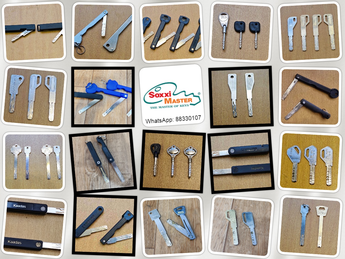 Duplicate Emergency Key for Digital Door Locks - Soxximaster